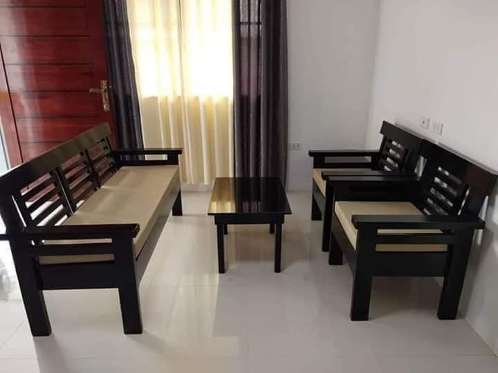 Wooden Sala Set 09498310053, Furniture & Home Living, Furniture, Sofas ...