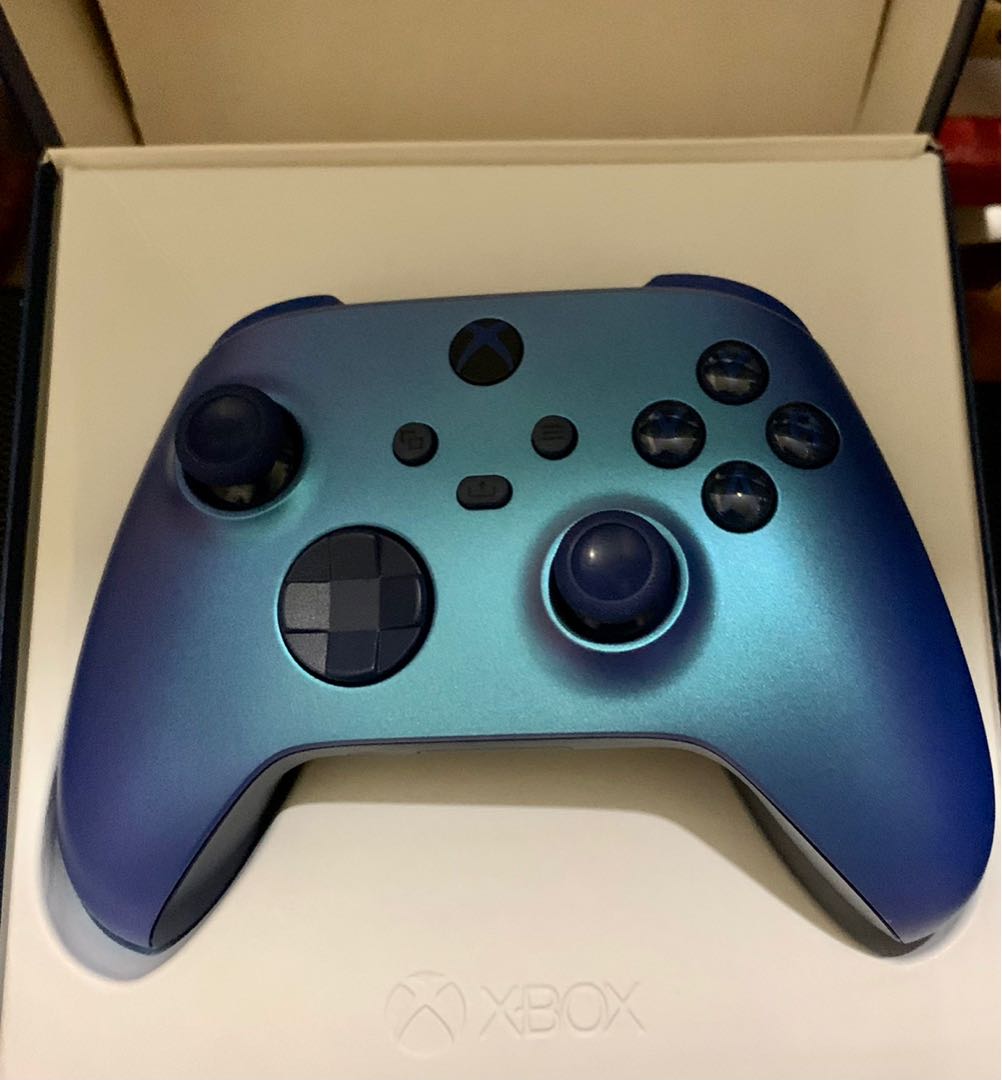 Xbox Series Controller (Aqua Shift) TMR analog stick installed , Video ...