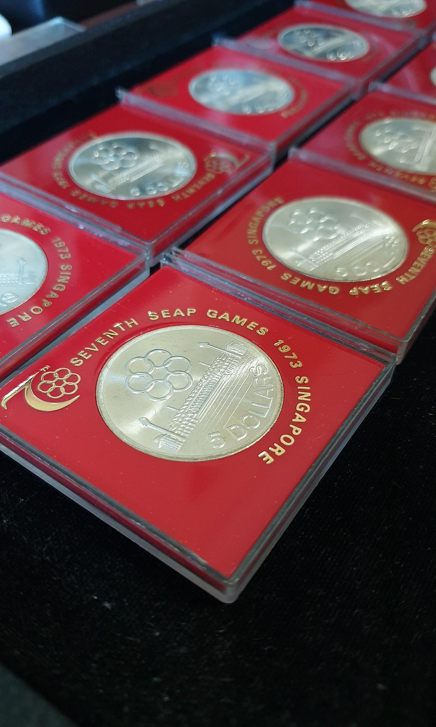 1973 seap games silver coin, Hobbies & Toys, Memorabilia & Collectibles ...