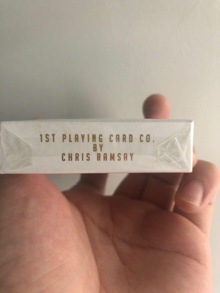 1st PLAYING CARDS by Chris Ramsay, Hobbies & Toys, Toys & Games on ...