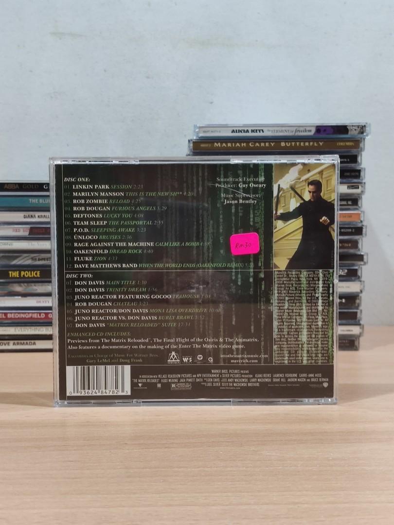 (2CD) The Matrix Reloaded The Album, Hobbies & Toys, Music & Media, CDs ...