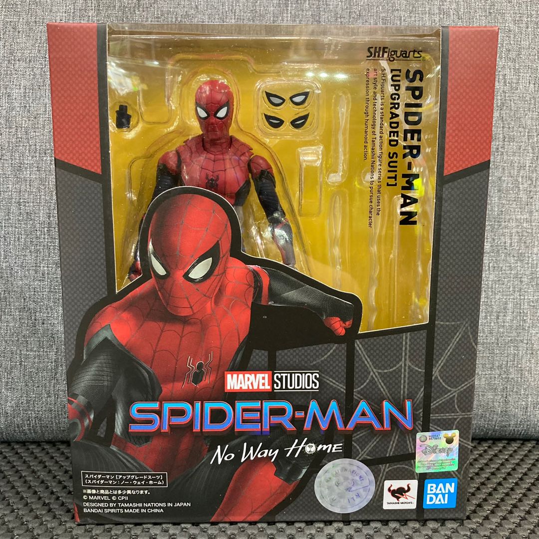 [全新現貨] [Bandai HK 行版Bandai] Marvel SHF s.h.figuarts Spider-Man Upgraded ...