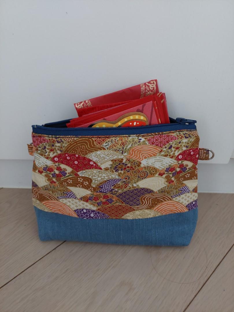 利是袋 （可加長帶斜孭）red packet pouch, 女裝, 手袋及銀包, 長銀包 - Carousell