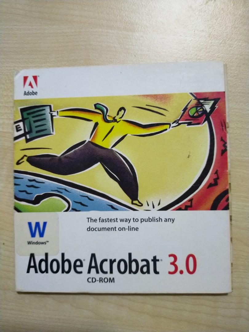 Old software Adobe Acrobat 3.0, Computers & Tech, Parts & Accessories ...