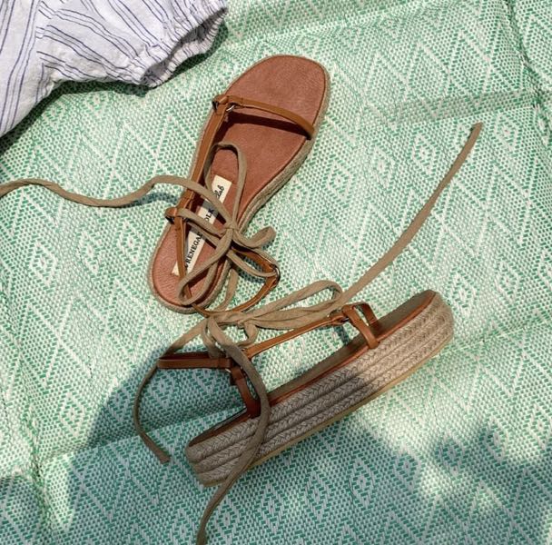 Anika x RF: Picnic Espadrilles, Women's Fashion, Footwear, Sandals on ...