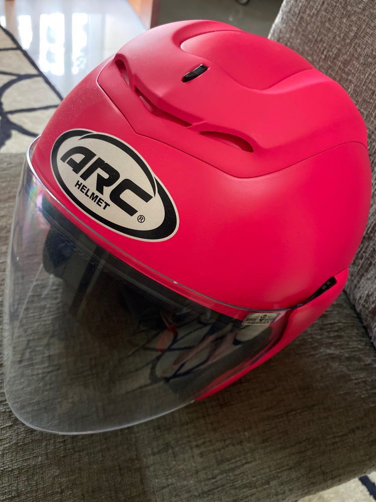 ARC helmet, Motorcycles, Motorcycle Apparel on Carousell
