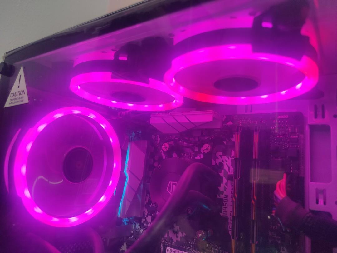 Armaggeddon Infineon Loop RGB fan kit for computer desktop, Computers ...