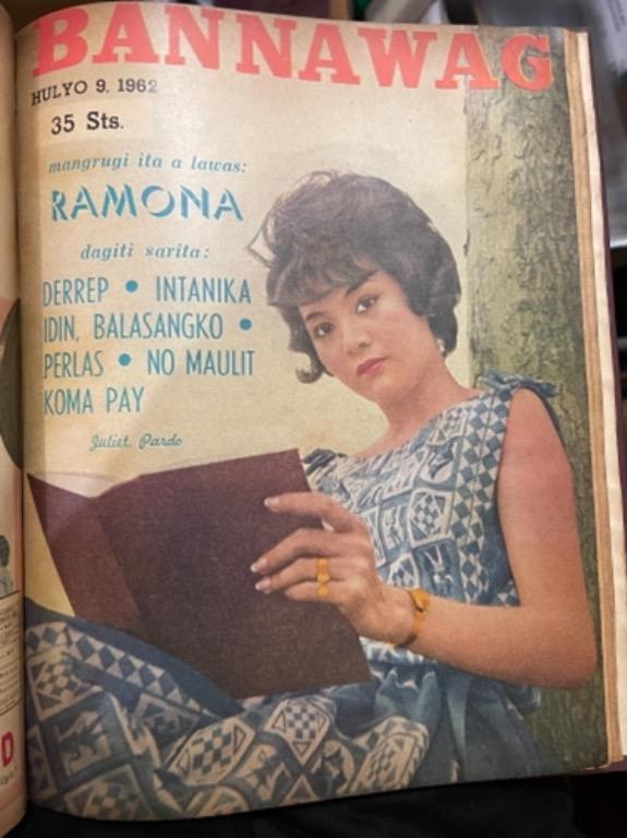 Bannawag Magazines/Komiks from 1962 with works By Mars Ravelo ...