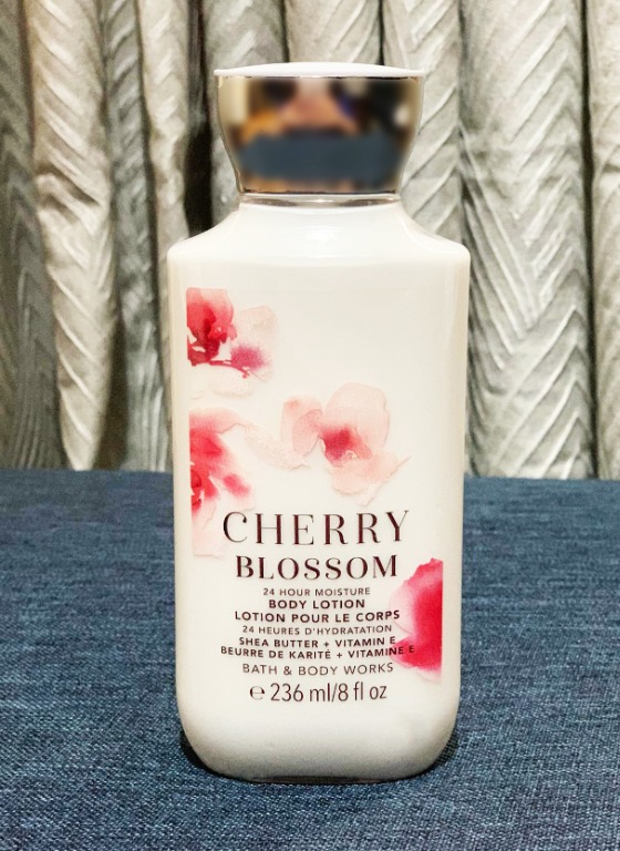 Bath & Body Works Cherry Blossom body lotion 236mL, Beauty & Personal ...