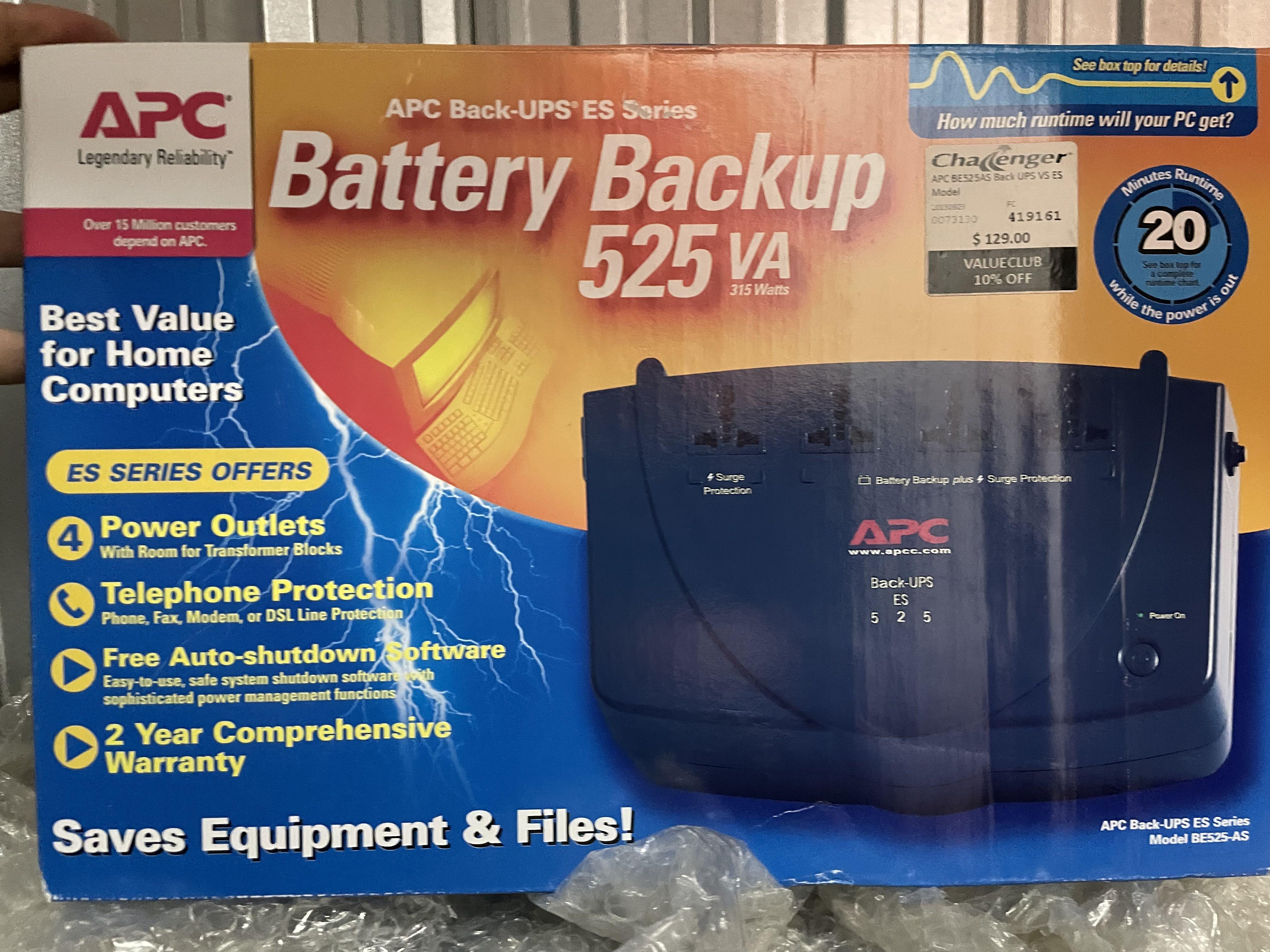 Battery back up and transformer, Computers & Tech, Office & Business ...