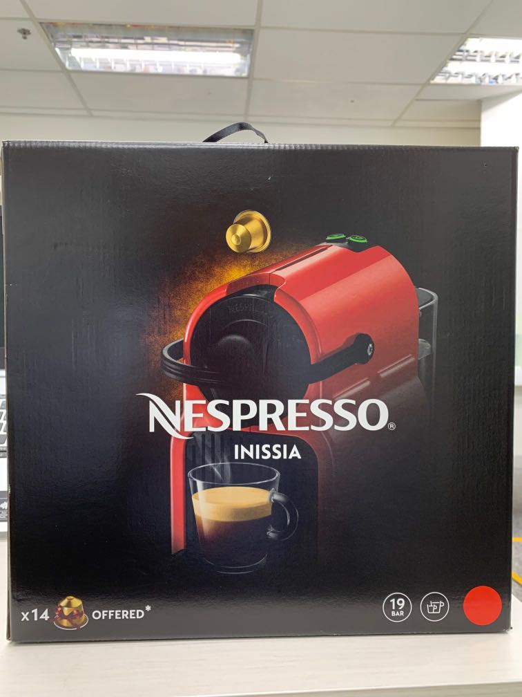 BRAND NEW Nespresso Inissia Machine, TV & Home Appliances, Kitchen ...