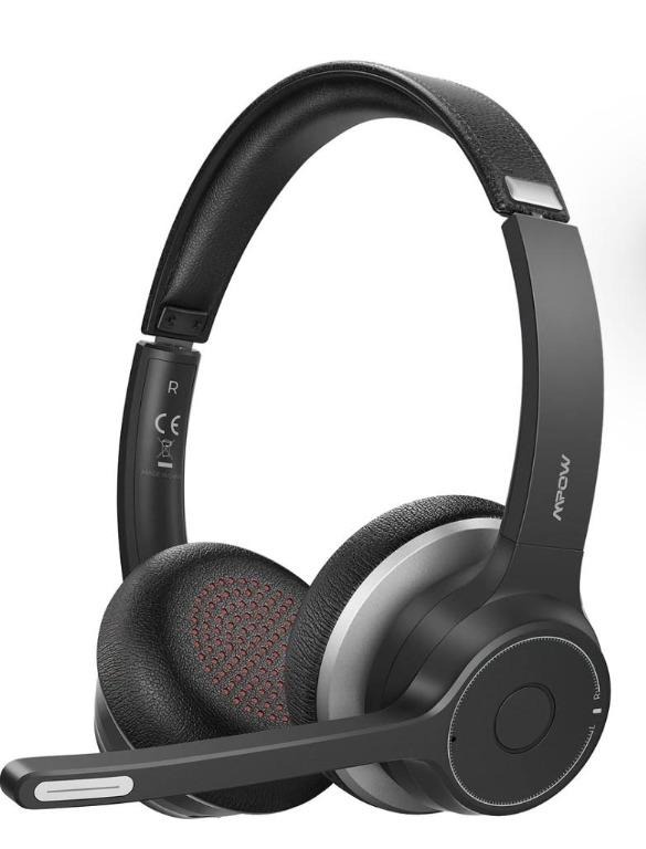 [C3210] Mpow HC5 Bluetooth Headset with Microphone BH359B, Audio ...