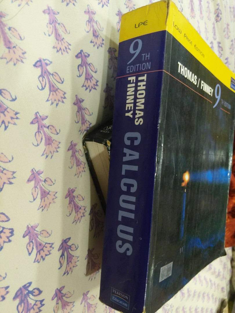 Calculus By Thomas Finney 9th Edition Hobbies And Toys Books