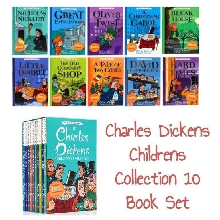 Charles Dickens Childrens Collection 10 Book Set, Hobbies & Toys, Books ...