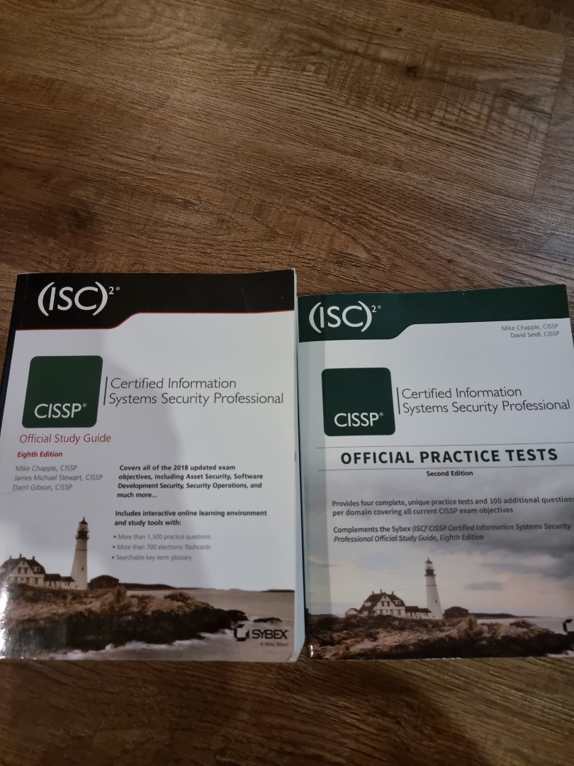 CISSP OSG 8th Edition plus OPT 2nd Edition, Hobbies & Toys, Books ...