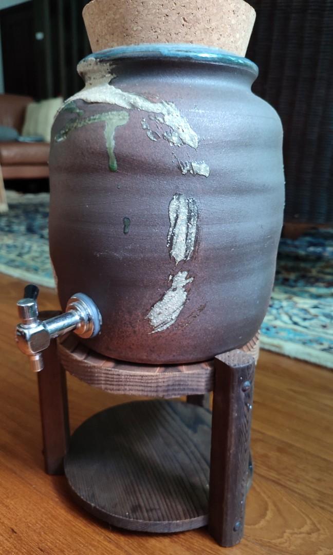 Clay water dispenser, Furniture & Home Living, Kitchenware & Tableware ...