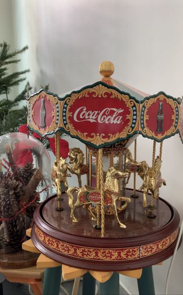 Coca Cola Musical Carousel by The Franklin Mint, Hobbies & Toys ...