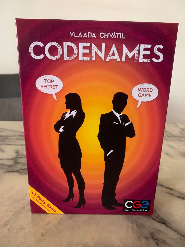 Code Names board game, Hobbies & Toys, Toys & Games on Carousell