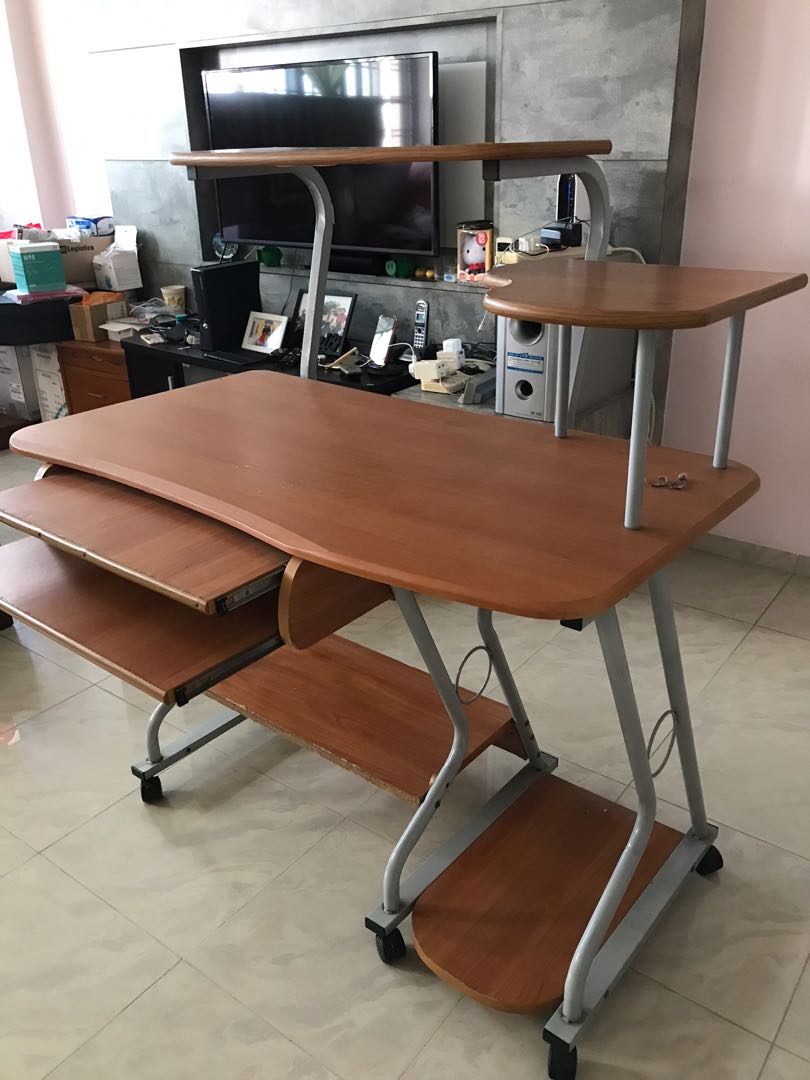 Computer Table, Furniture & Home Living, Furniture, Tables & Sets on ...