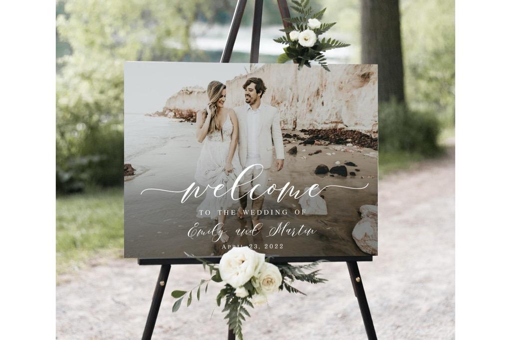 CUSTOM WEDDING SIGNAGE | CUSTOM PHOTO SIGNAGE | CUSTOM WEDDING SIGN ...
