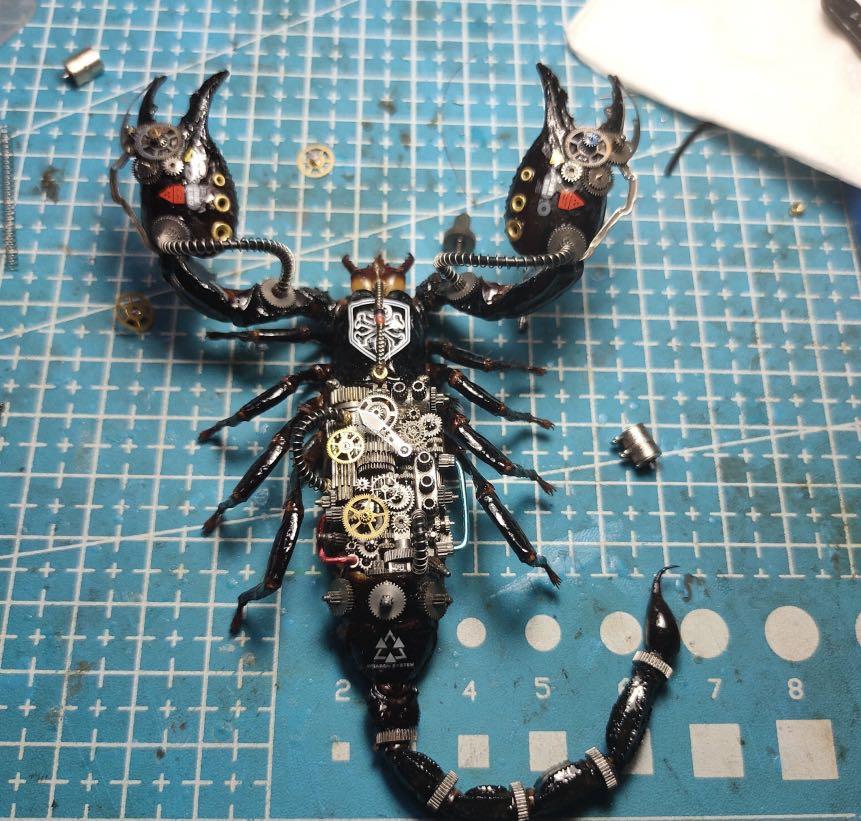 Cyberpunk Scorpion Augmented Specimen, Hobbies & Toys, Stationery ...