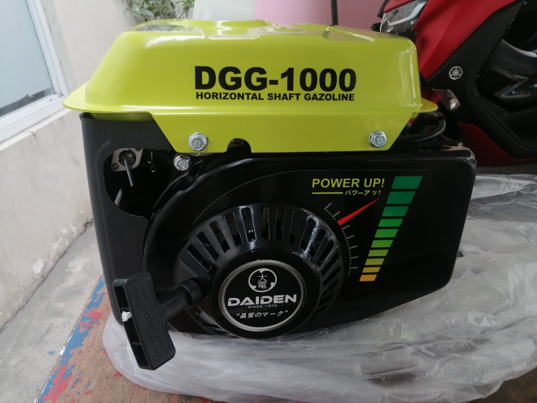Daiden 1000watts Generator gasoline type, Furniture & Home Living, Home ...