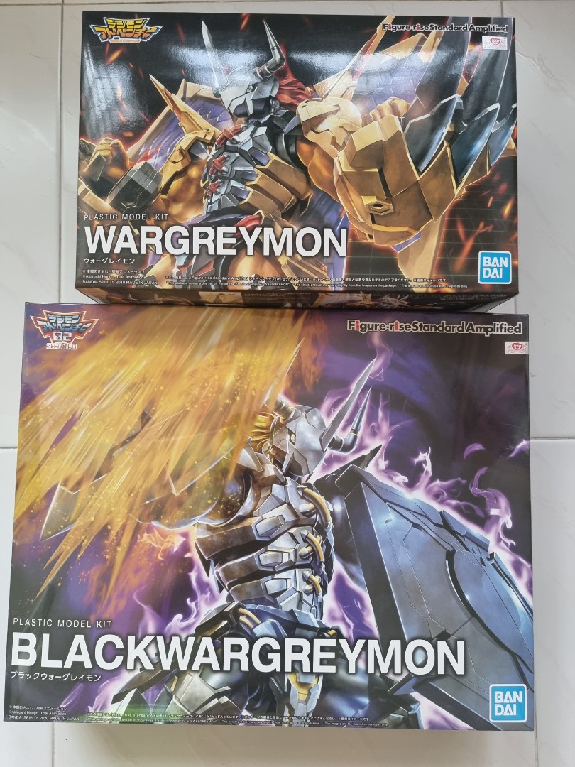 Digimon Figure rise black Wargreymon, Hobbies & Toys, Toys & Games on ...