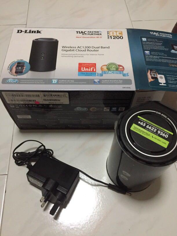 D-Link DIR 850L Router, Computers & Tech, Office & Business Technology ...