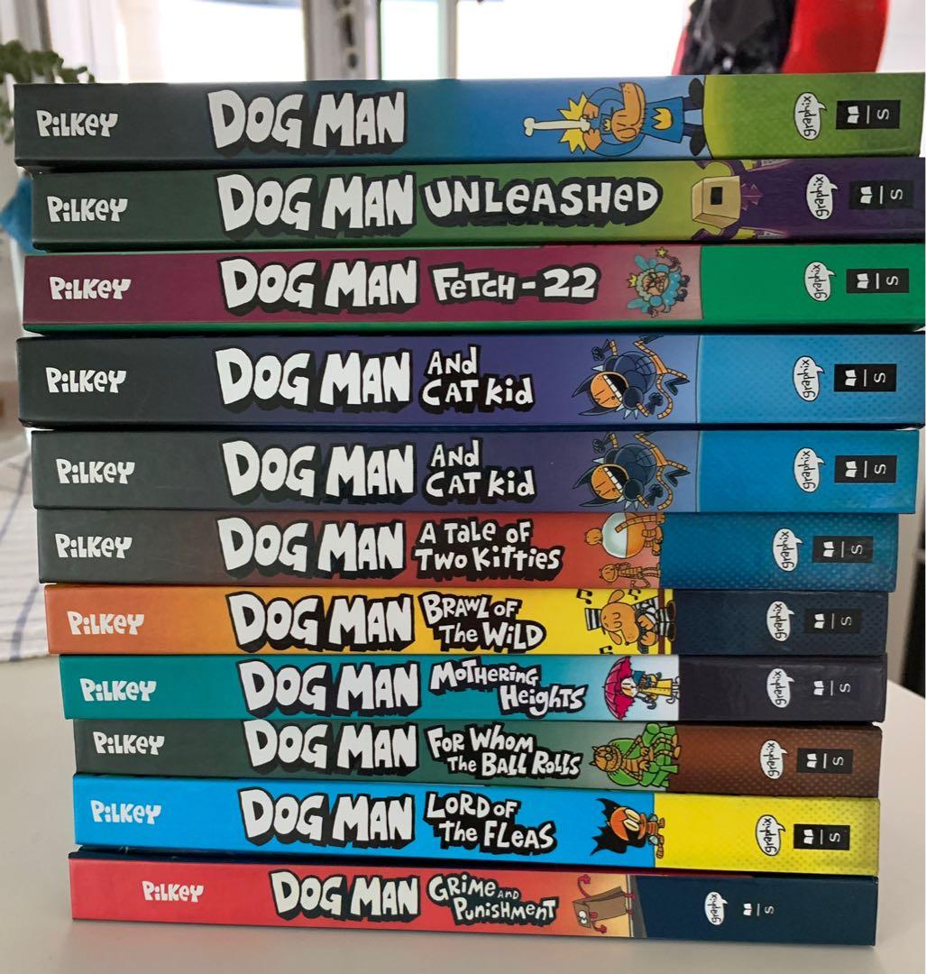 Dog Man (set of 11 books), Hobbies & Toys, Books & Magazines, Children ...
