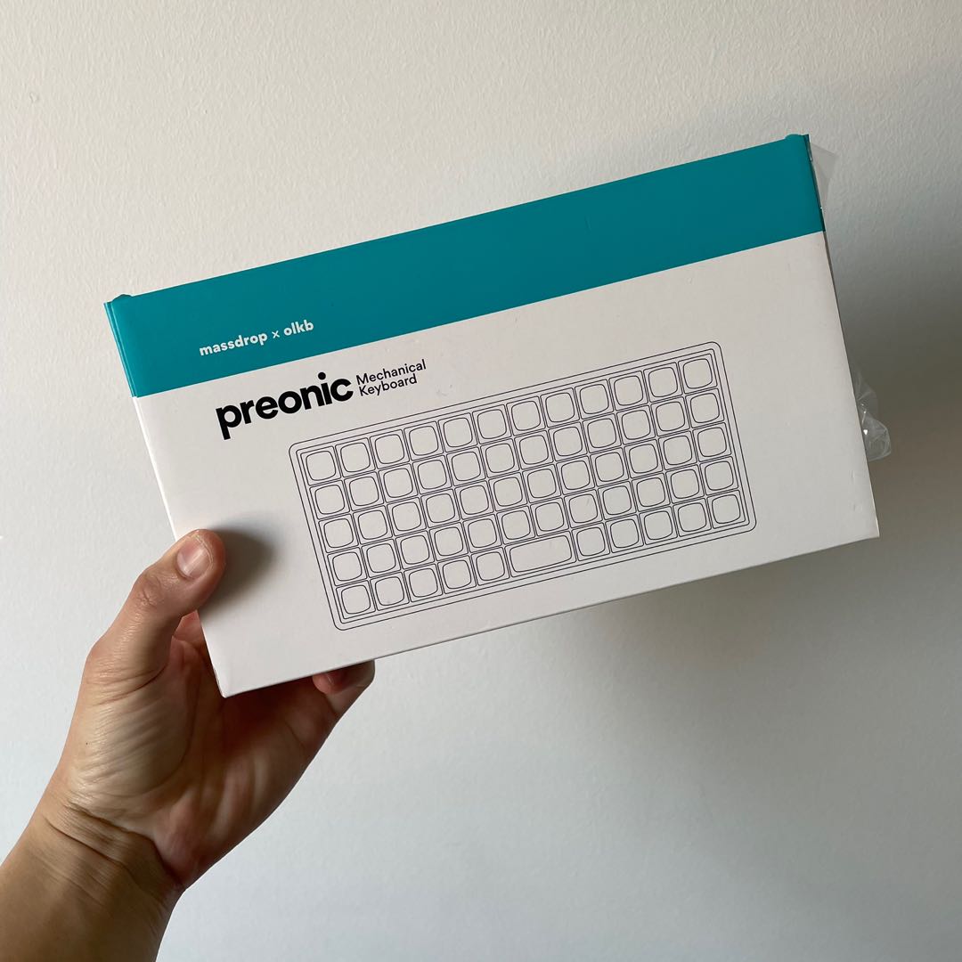 Drop x OLKB Preonic keyboard, Computers & Tech, Parts & Accessories ...