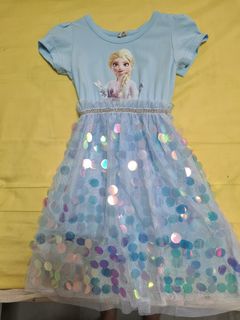 Elsa bling bling dress, Babies & Kids, Babies & Kids Fashion on Carousell