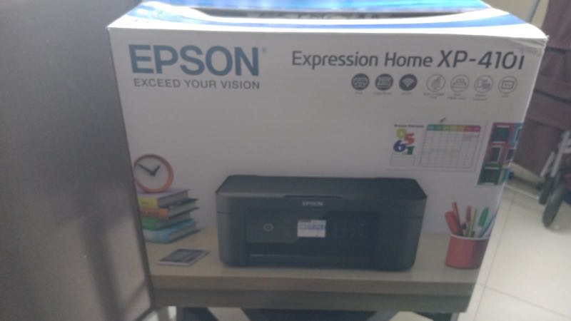 Epson XP-4101, Computers & Tech, Printers, Scanners & Copiers on Carousell
