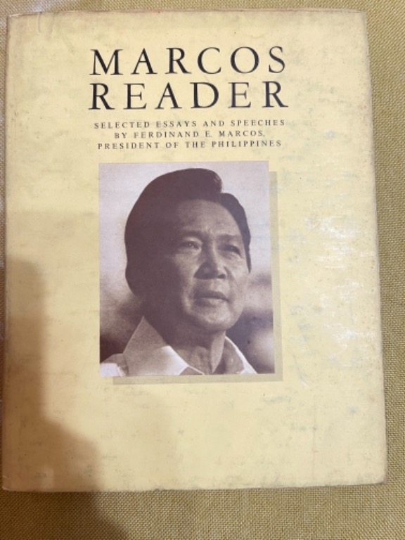 Ferdinand Marcos - Marcos Reader 1982, Hobbies & Toys, Books ...