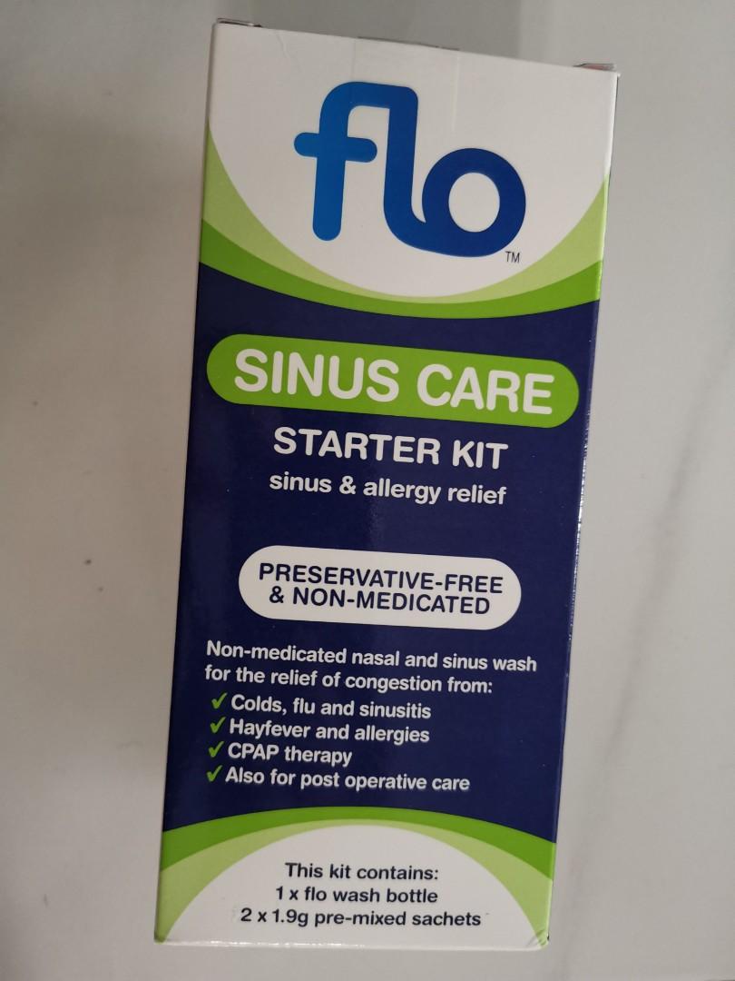 Flo sinus care starter kit and refills, Health & Nutrition, Medical ...