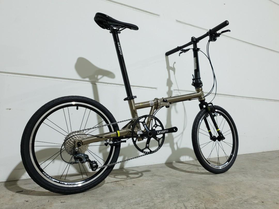 Fnhon Gust 20 inch Wheels / Litepro / Shimano 10 Speed Tiagra / Colour ...