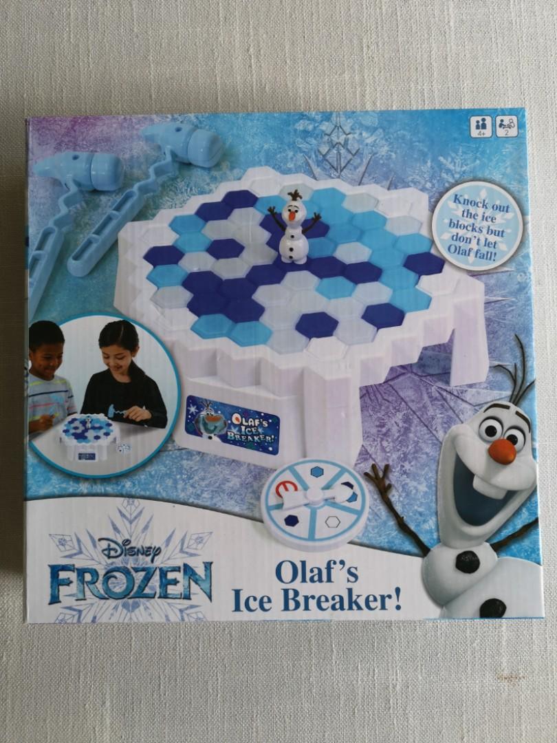 Frozen Olaf's Ice Breaker Game, Hobbies & Toys, Toys & Games on Carousell