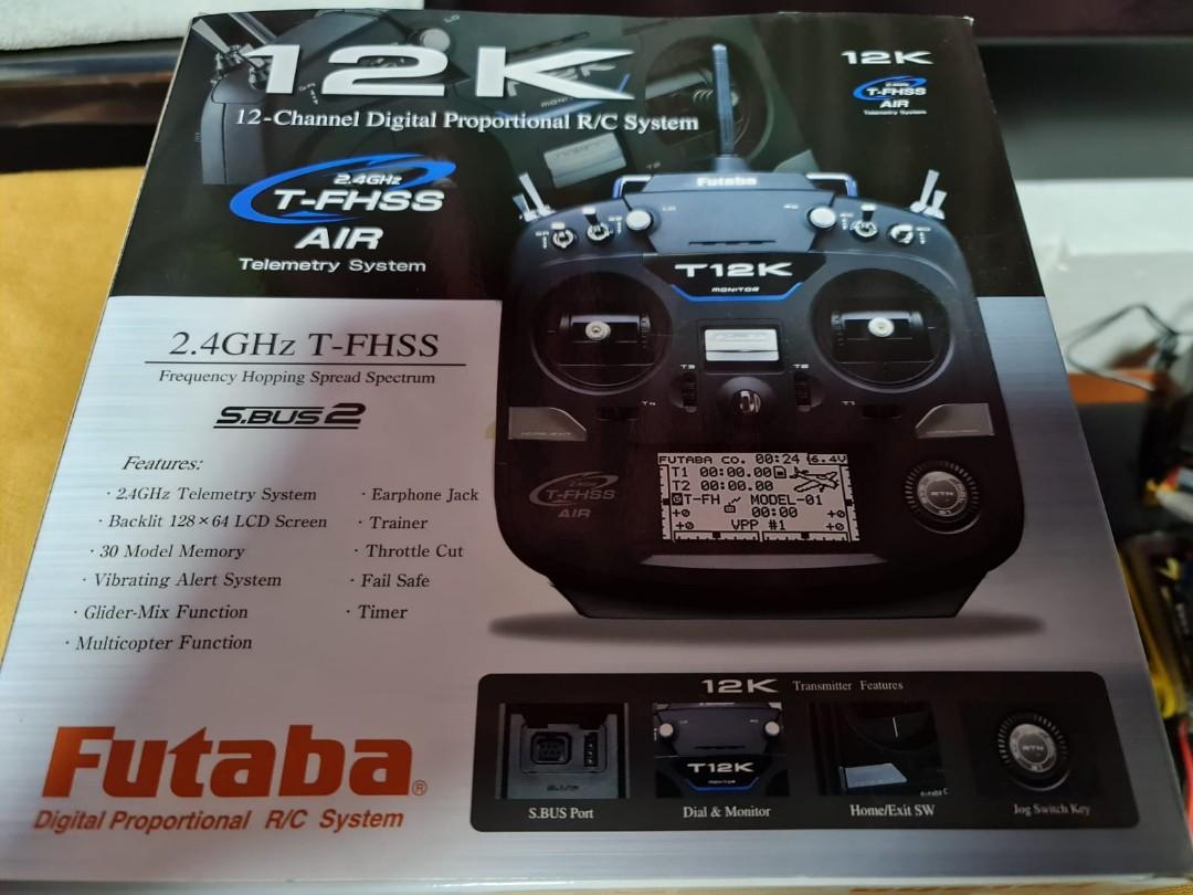 Futaba T12K 2.4ghz 12 channel radio air system, Hobbies & Toys, Toys ...