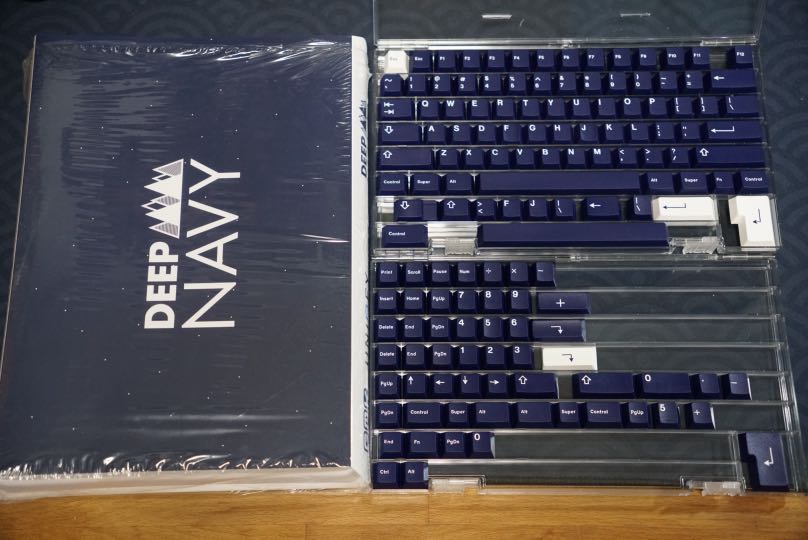 GMK Deep Navy, Computers & Tech, Parts & Accessories, Computer Keyboard ...