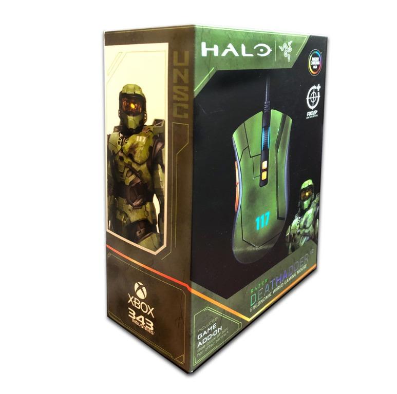 Halo Infinite RGB Chroma Mouse - Razer DeathAdder v2, Computers & Tech ...