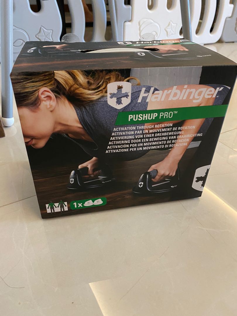 Harbinger push up pro, Sports Equipment, Exercise & Fitness, Weights ...