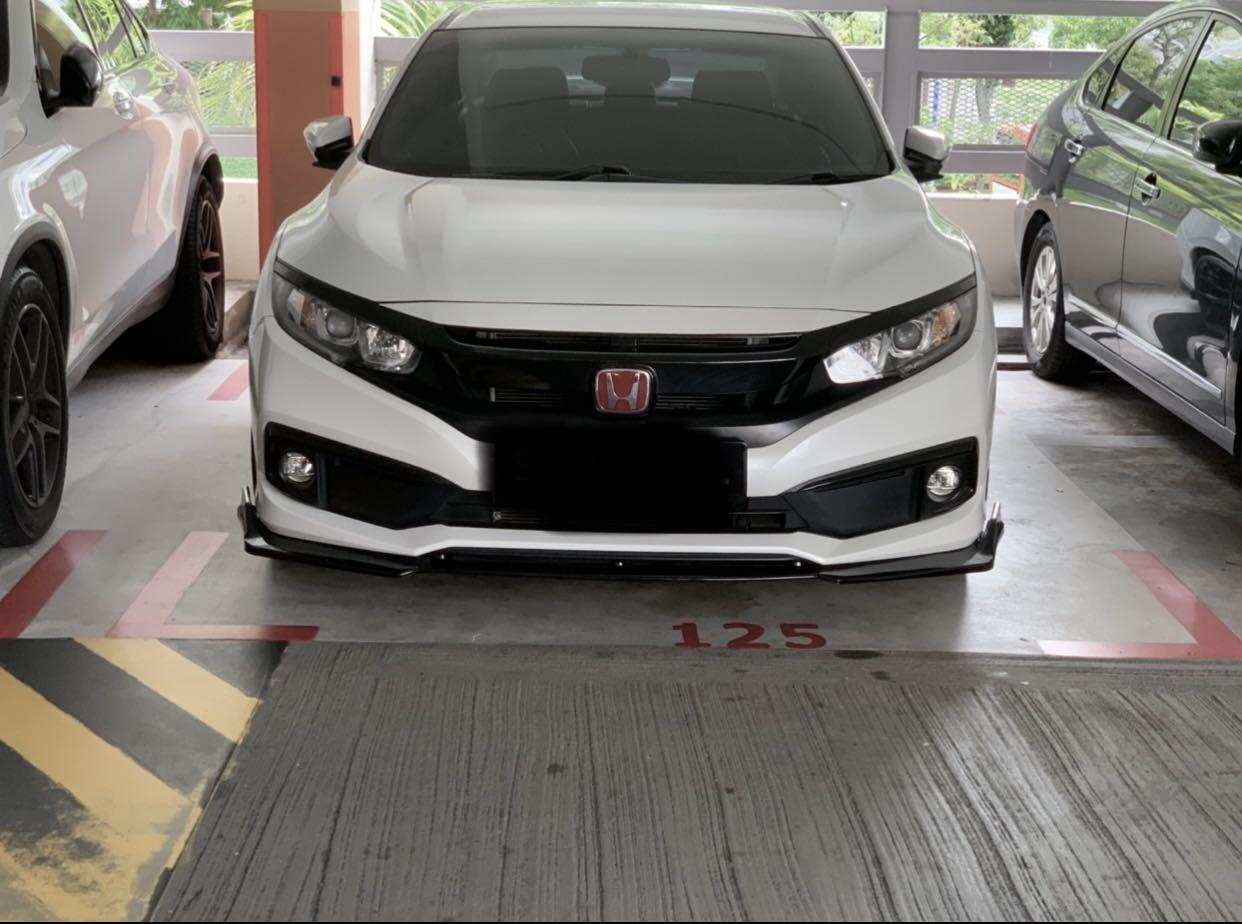 Honda Civic FC Facelift front bumper and grille, Car Accessories ...