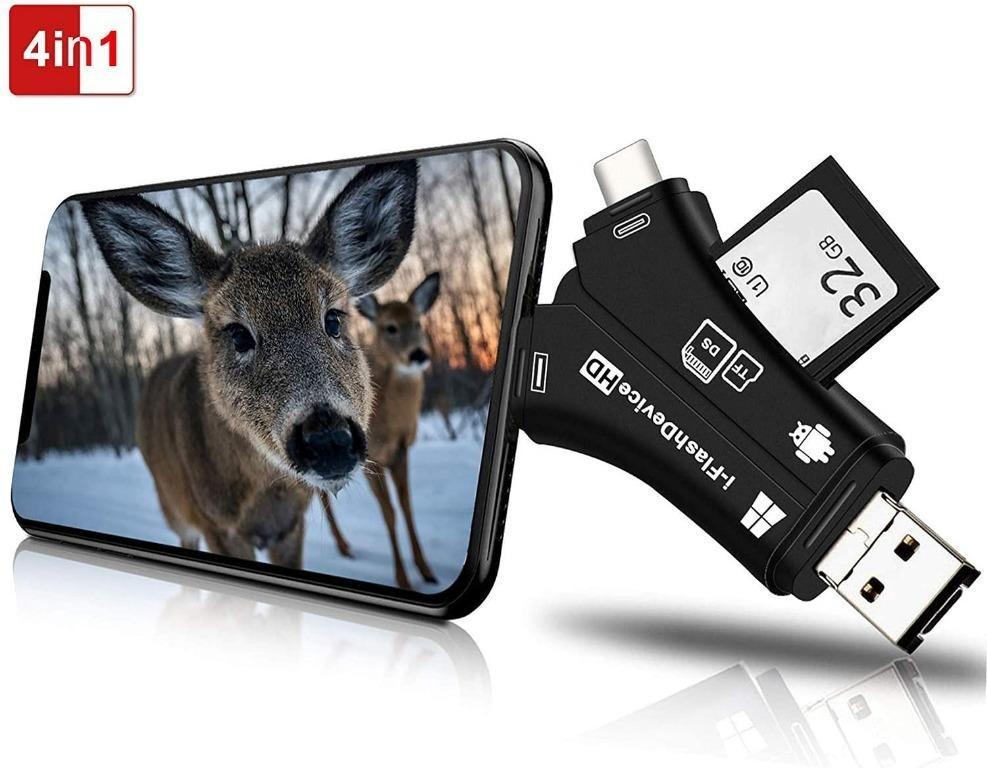 iFlash Device 4 in 1 Card Reader HD (TVIRD NK-908) #1260, Computers ...