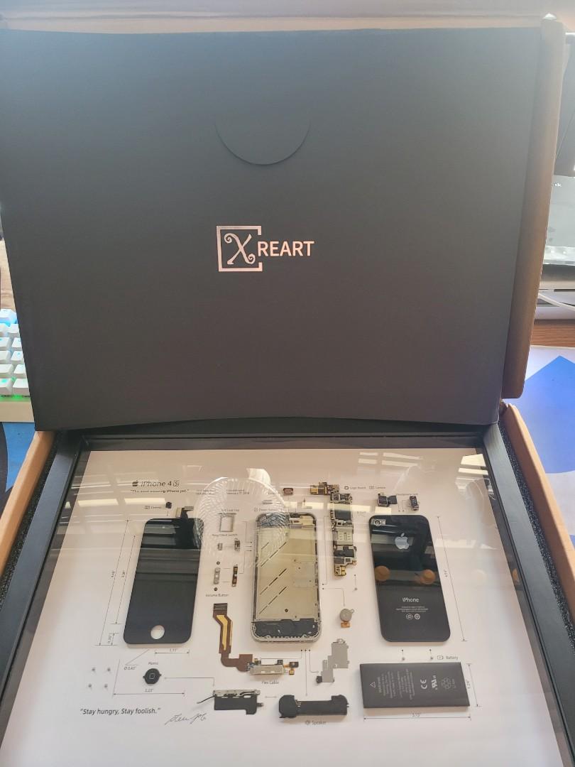 iPhone 4s Teardown Art Frame by Xreart, Mobile Phones & Gadgets, Mobile ...