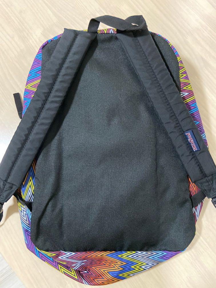 Jansport Authentic pattern backpack, Women's Fashion, Bags & Wallets ...