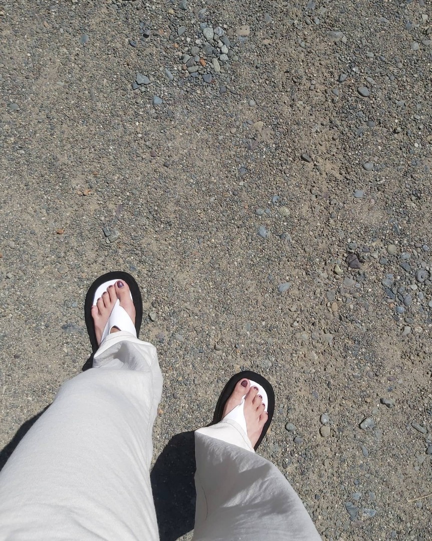 Kees Boni Platform Sandals in White, Women's Fashion, Footwear, Flats ...