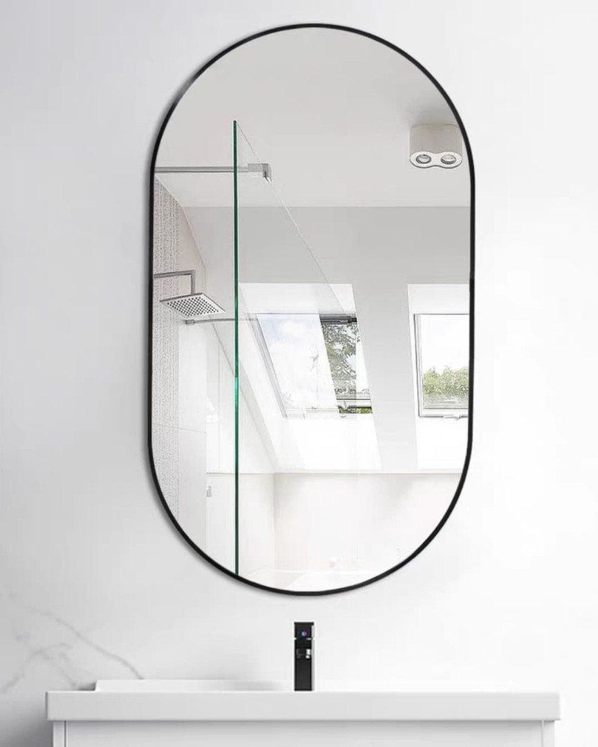 Large Curved Mirror (Round/Arch), Furniture & Home Living, Home Decor ...