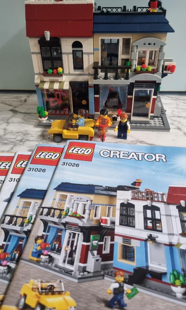Lego 31026 Bike shop & Cafe, Hobbies & Toys, Toys & Games on Carousell