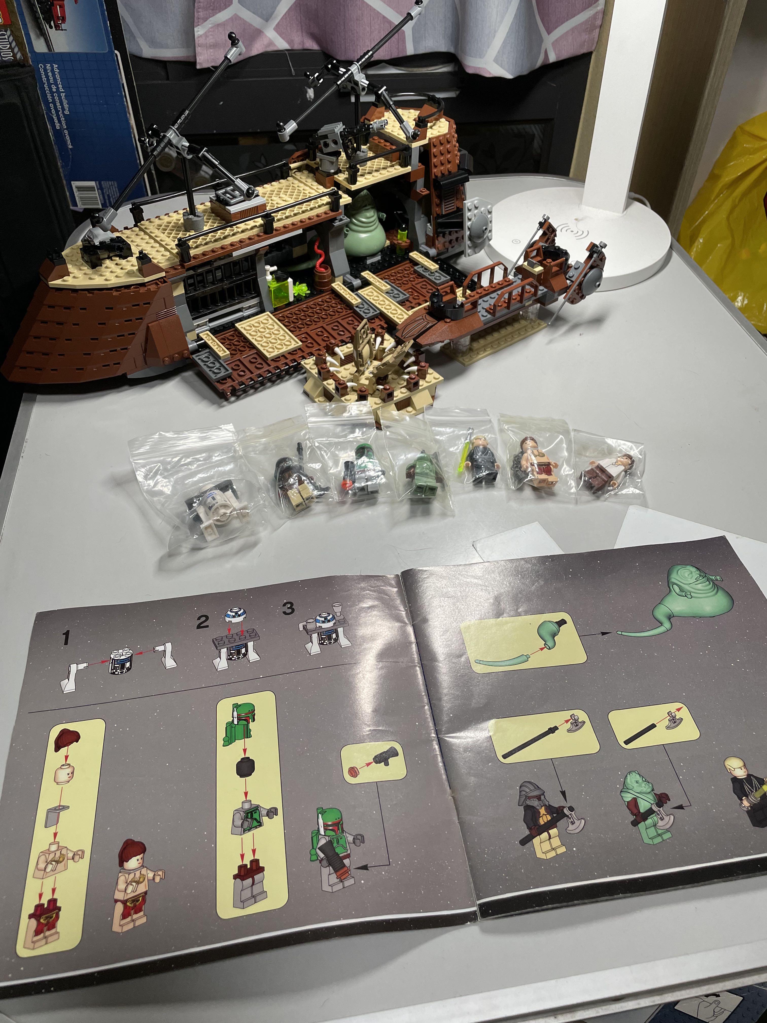 Lego 6210 Jabba's Sail Barge Star Wars: Star Wars Episode 4/5/6, 興趣及遊戲 ...