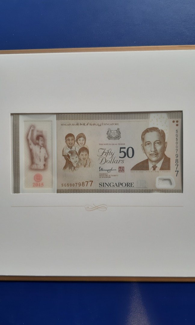Limited Edition SG50 Numismatic Collection $50 Note, Hobbies & Toys ...