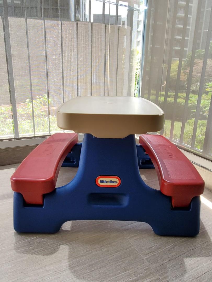 Little Tikes Picnic Bench, Babies & Kids, Baby Nursery & Kids Furniture ...